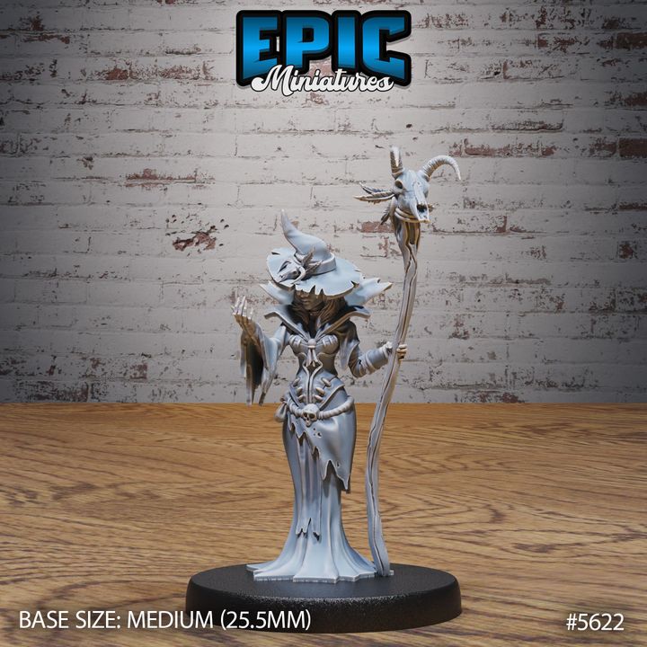 3D Printable Witch Coven Black / Southern Hag / Southern Wizard ...