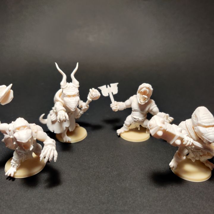 3D Printable Chibi Fomorian Set by Raul Font Blij