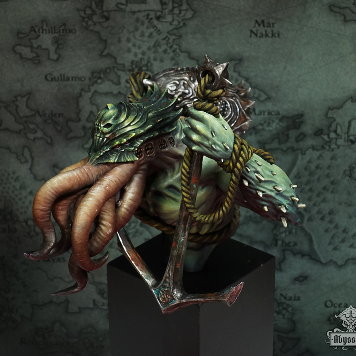 3D Printable Ashram, The Ancient One by Abyssoul