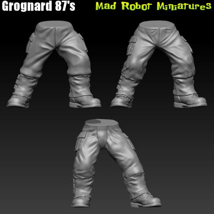 3D Printable Grognard 87's - Heavy Weapons by Mad Robot Miniatures