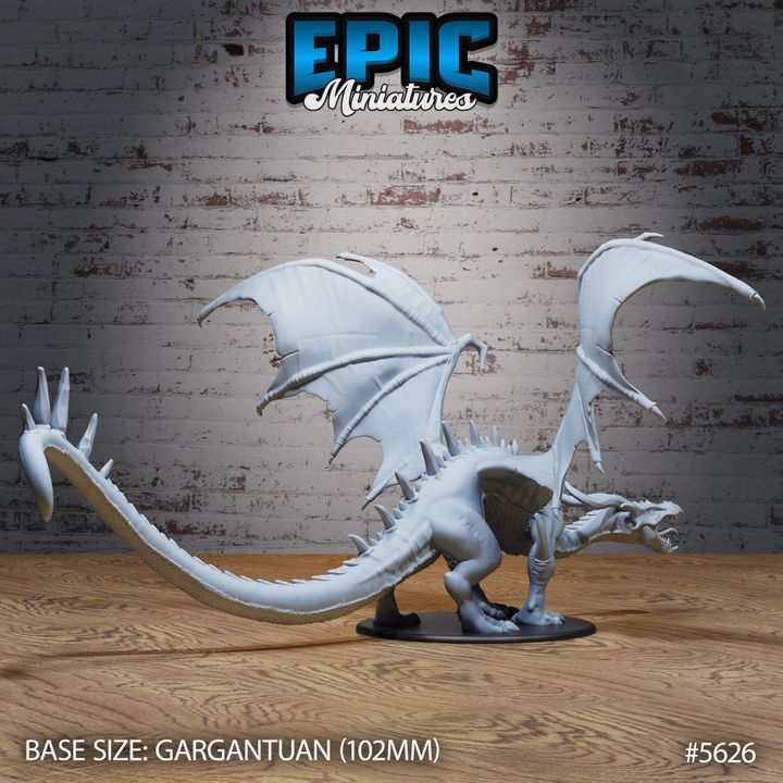 3D Printable Emerald Dragon Ancient / Magical Drake / Gem Beast ...