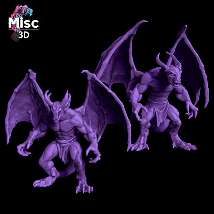 3D Printable Demons #1 by Misc 3D Creations