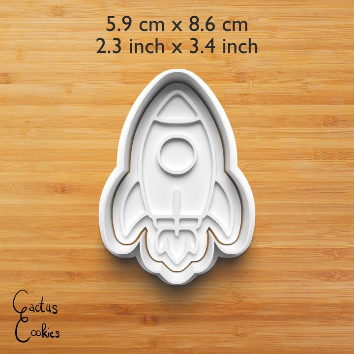 3D Printable Space Cookie Cutter set 0881 by James-Jason Beckers