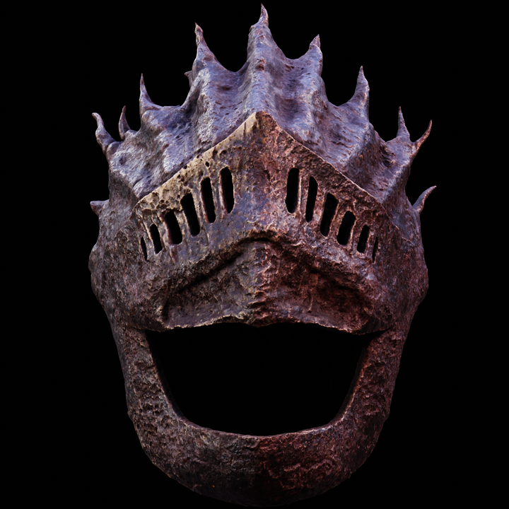 3D Printable SOUL OF CINDER HELMET - FIRELINK HELM - LIFESIZE FAN MODEL ...