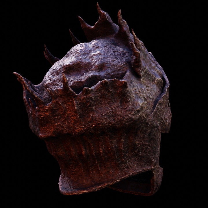 3D Printable SOUL OF CINDER HELMET - FIRELINK HELM - LIFESIZE FAN MODEL ...