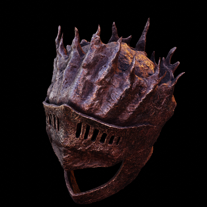 3D Printable SOUL OF CINDER HELMET - FIRELINK HELM - LIFESIZE FAN MODEL ...