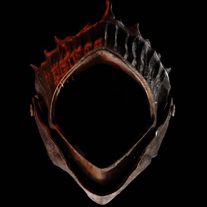 3D Printable SOUL OF CINDER HELMET - FIRELINK HELM - LIFESIZE FAN MODEL ...