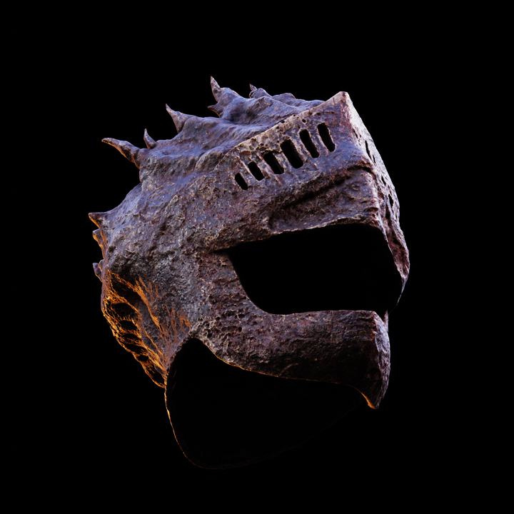 3D Printable SOUL OF CINDER HELMET - FIRELINK HELM - LIFESIZE FAN MODEL ...
