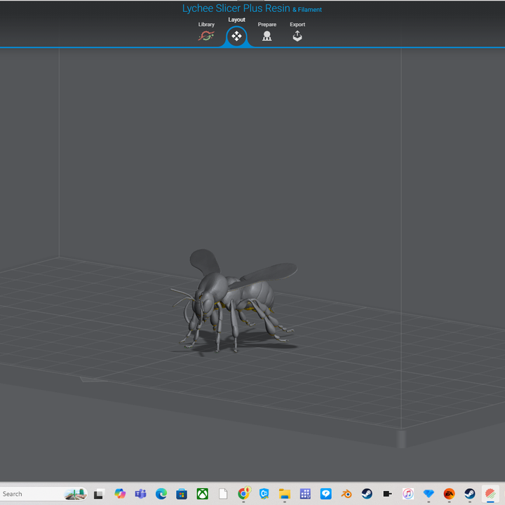 3D Printable Giant Wasp by John K