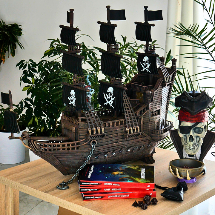 3D Printable Fully Modular Pirate Ship Terrain [Personal] by Sol ...