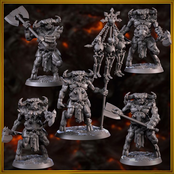 3D Printable Demon Tribe by Sergeant Hammer