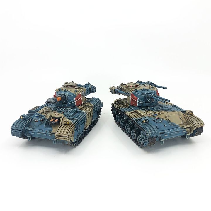3D Printable AB.12 Kaskara Light Battle Tank by Nate Feyma