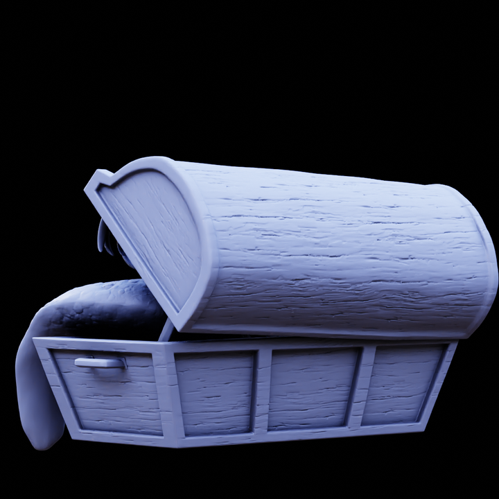 3D Printable MIMIC CHEST - SYMBOL OF AVARICE - DARK SOULS FAN ART MODEL ...