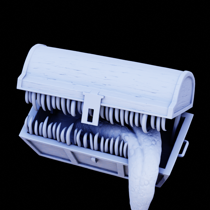 3D Printable MIMIC CHEST - SYMBOL OF AVARICE - DARK SOULS FAN ART MODEL ...