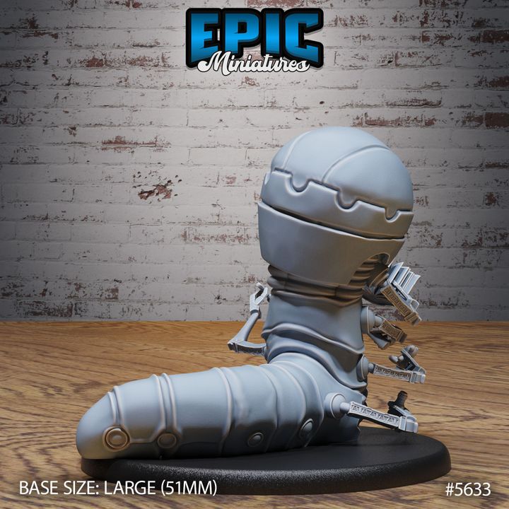 3D Printable Nonaton / Psionic Tentacle Monster / Mechanic Construction ...