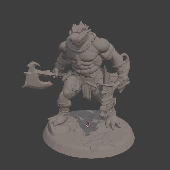 3D Printable DUAL WIELD GATOR by RFIPRINTS