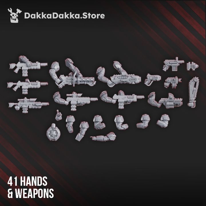3D Printable Phaeton Guard Special Forces (build kit) by dakkadakka.store