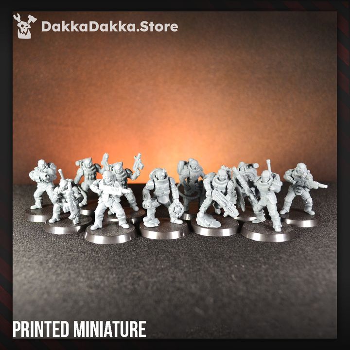 3D Printable Phaeton Guard Special Forces (build kit) by dakkadakka.store
