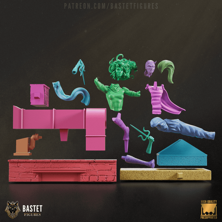 3D Printable The Elektric Blade by Bastet Figures