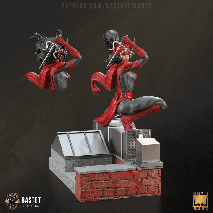 3D Printable The Elektric Blade by Bastet Figures