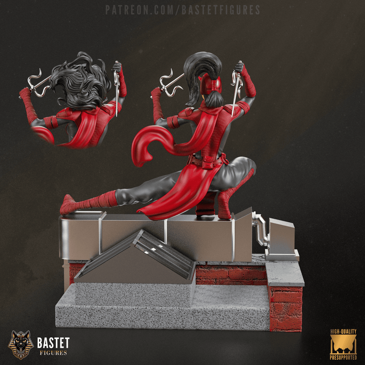 3D Printable The Elektric Blade by Bastet Figures