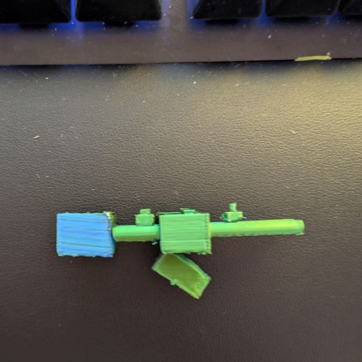 3D Printable Doom super shot gun by Nathaniel Cookson
