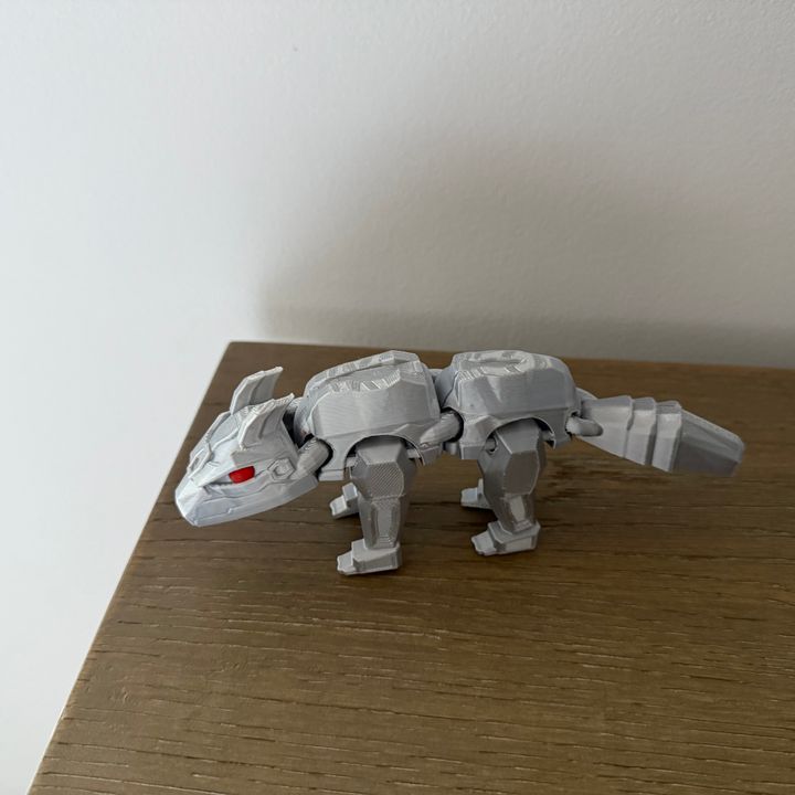 3D Printable Mecha Wolf by CritterCave3D