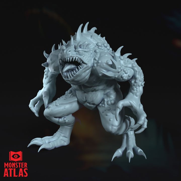 3D Printable Hezrou by Monster Atlas