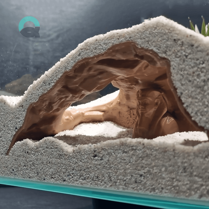 3D Printable Underground Reptile and Fish Cave - Egypt Theme, Aquarium ...