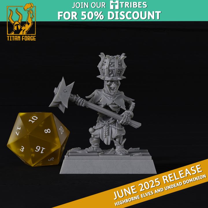 3D Printable Tooth Fairies - Highborne Elves and Undead Dominion ...