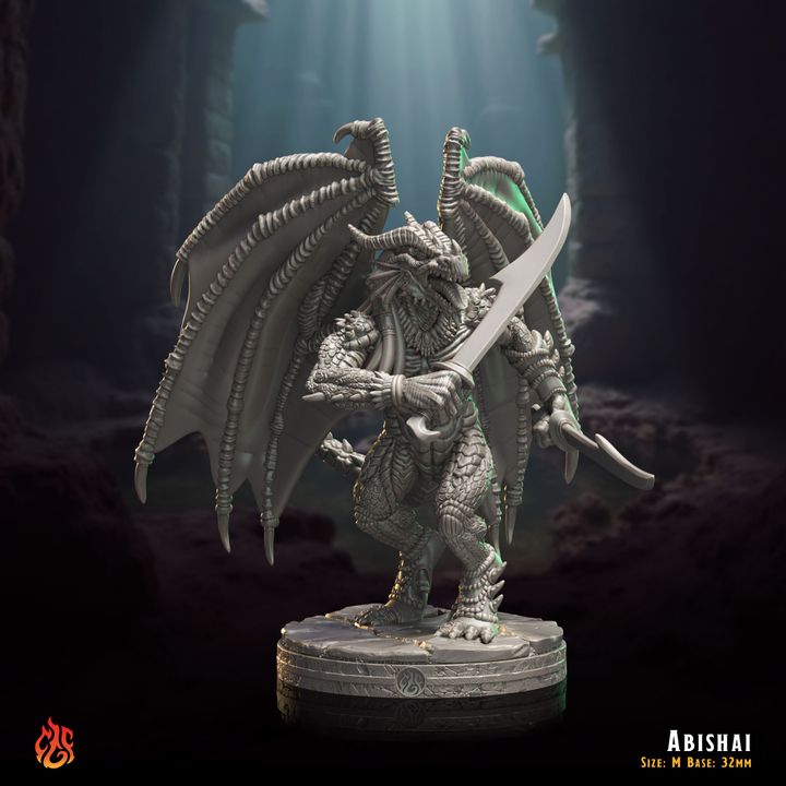 3D Printable Abishai Soulbinders by Crippled God Foundry