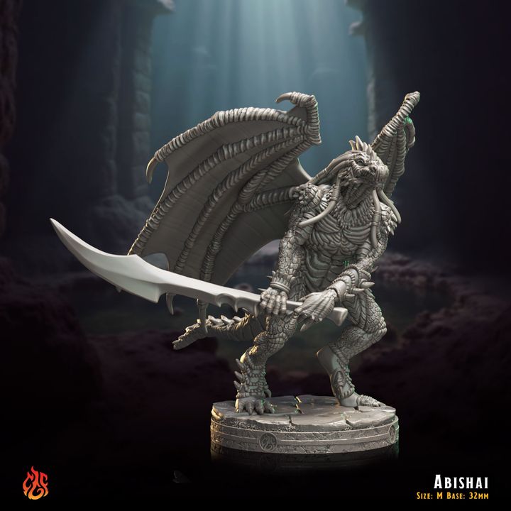 3D Printable Abishai Soulbinders by Crippled God Foundry