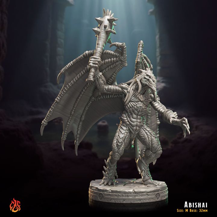 3D Printable Abishai Soulbinders by Crippled God Foundry