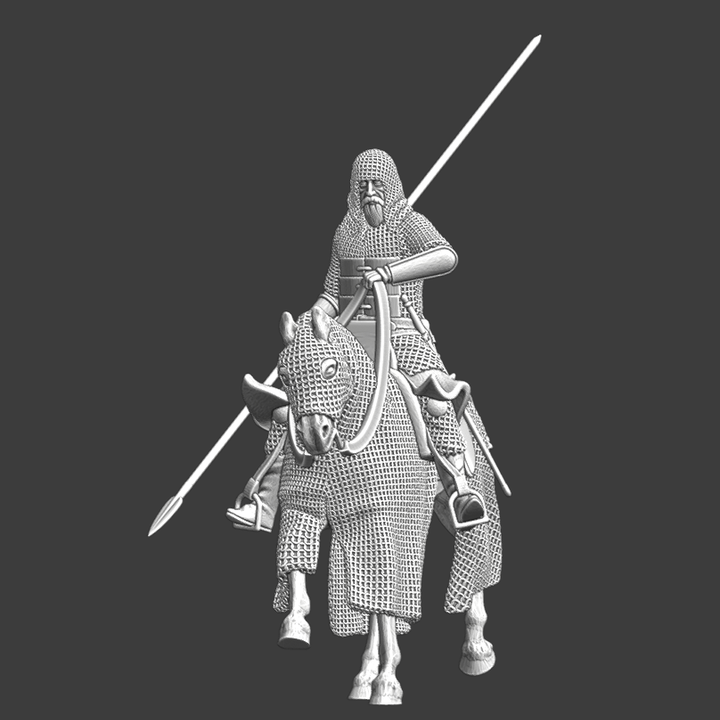 3D Printable Steppe Warrior - Mounted Heavy Cavalry by Northern ...