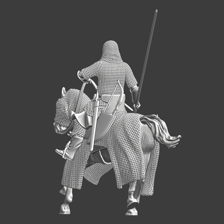3D Printable Steppe Warrior - Mounted Heavy Cavalry by Northern ...
