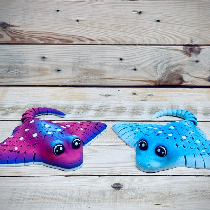 3D Printable Flexi Stingray by ENIQUE3D