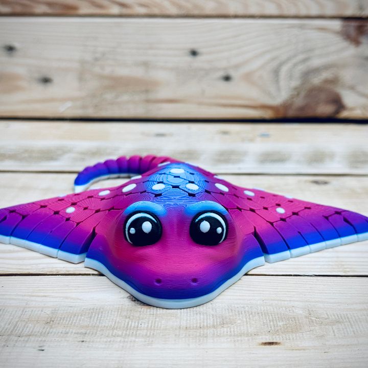 3D Printable Flexi Stingray by ENIQUE3D