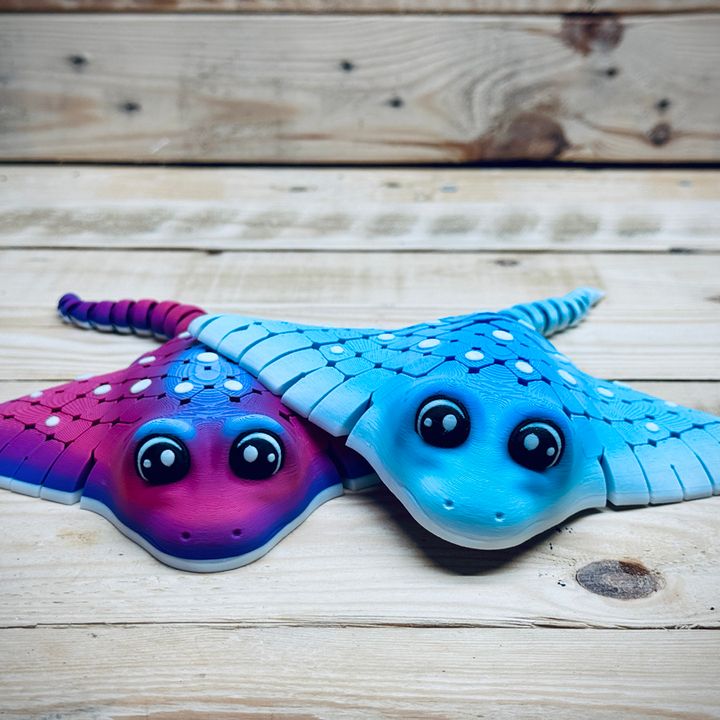 3D Printable Flexi Stingray by ENIQUE3D