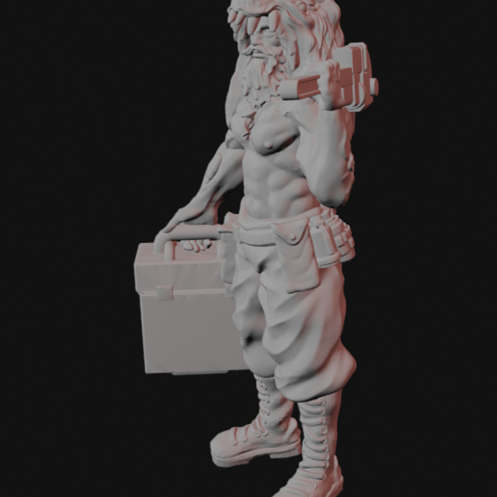 3D Printable Mech Pilots for lancer 02 by La voie du crane