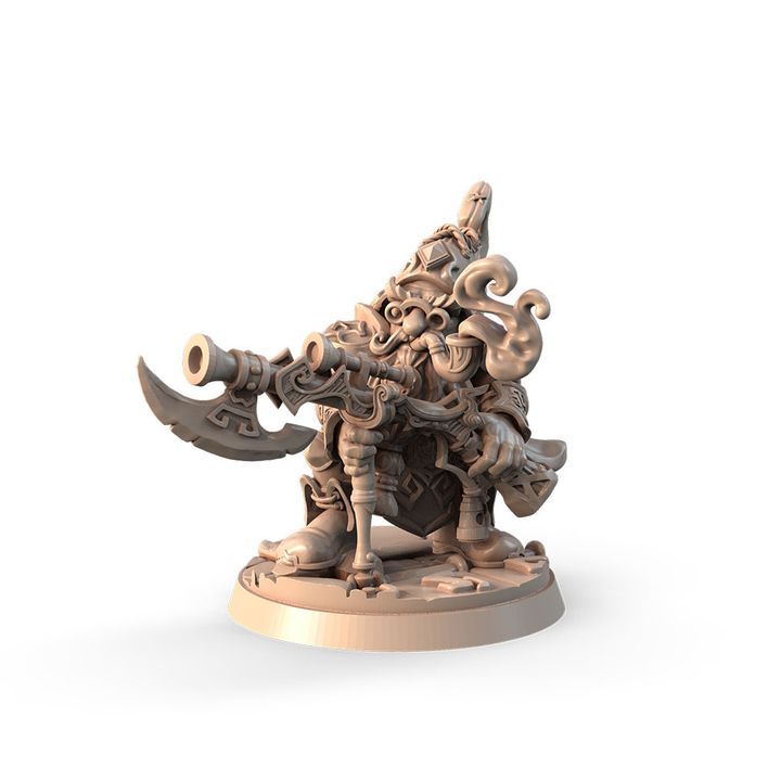 3D Printable Kizus, Dwarf Sniper by Signum Workshop