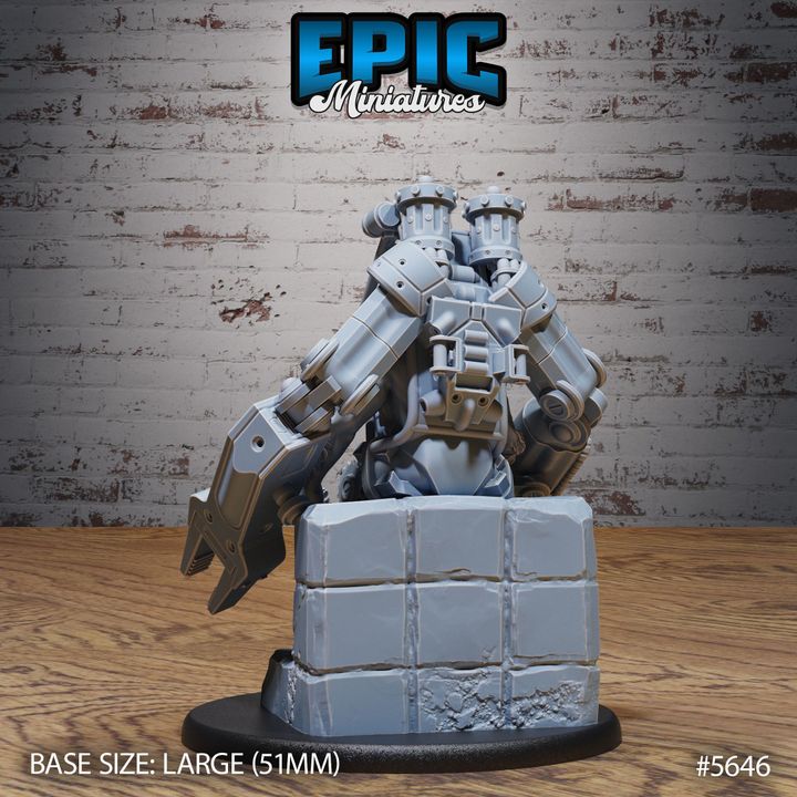 3D Printable Artificer Gnoll Rest / Hyena Hybrid Construction ...