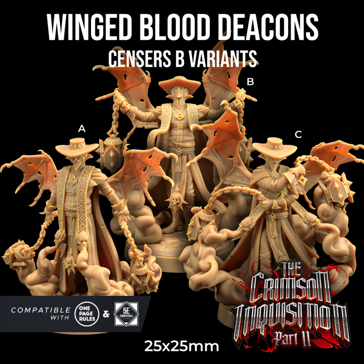 3D Printable The Crimson Inquisition Pt. 2 | Soldier Tier ...