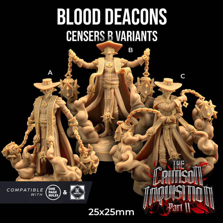 3D Printable The Crimson Inquisition Pt. 2 | Soldier Tier ...