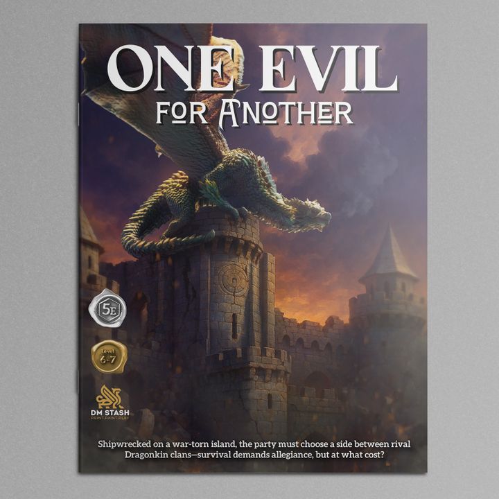 3D Printable DM Stash June '25 5E Campaign - One Evil For Another by DM ...