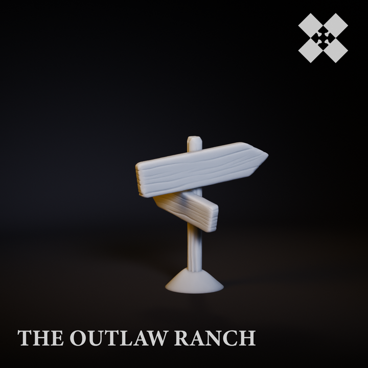 3D Printable Outlaw Ranch by Tilesmith