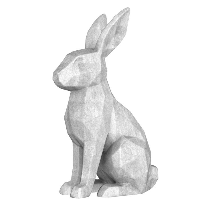 3D Printable Low Poly Bunny by 1xMerch