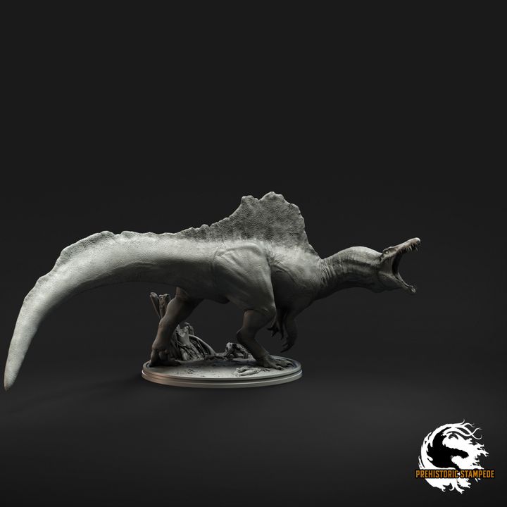 3D Printable Spinosaurus by Prehistoric Stampede
