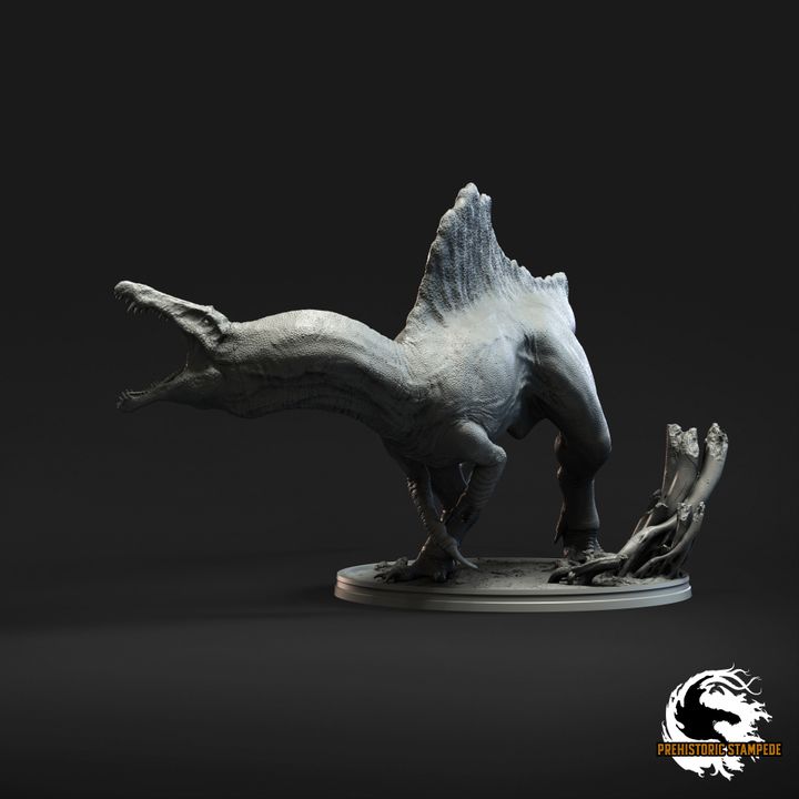 3D Printable Spinosaurus by Prehistoric Stampede