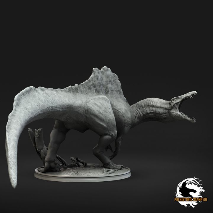 3D Printable Spinosaurus by Prehistoric Stampede