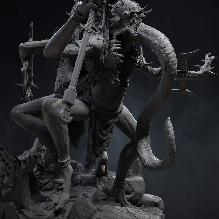 3D Printable GEMINI - 32 and 75 mm by Necropunks Miniatures